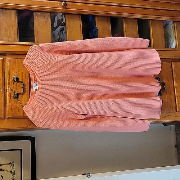 J. Jill | Sweaters | J Jill Peach Colored Textured Tunic | Poshmark
